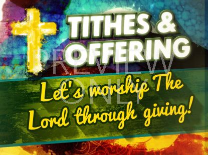 Tithes And Offering Still 2 | Animated Praise | WorshipHouse Media