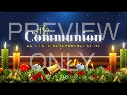 Very Merry Christmas Communion Still | Animated Praise | WorshipHouse Media