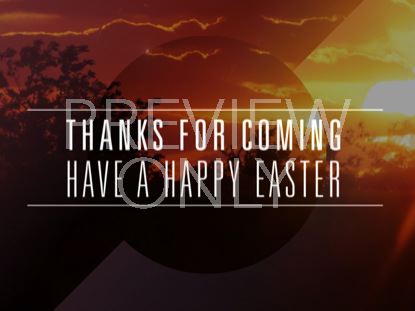Easter Sunrise Goodbye Still | Brightside Creative | WorshipHouse Media