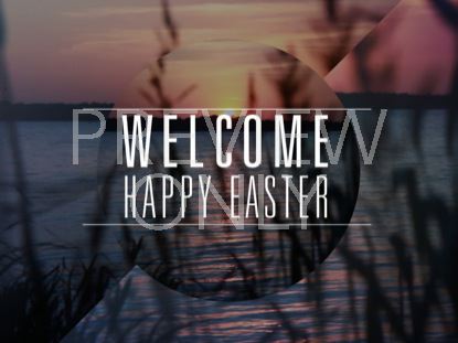 Easter Sunrise Welcome Still | Brightside Creative | WorshipHouse Media