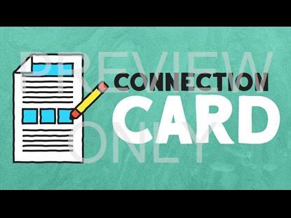 Connection Card Service Pack | Church Visuals | WorshipHouse Media