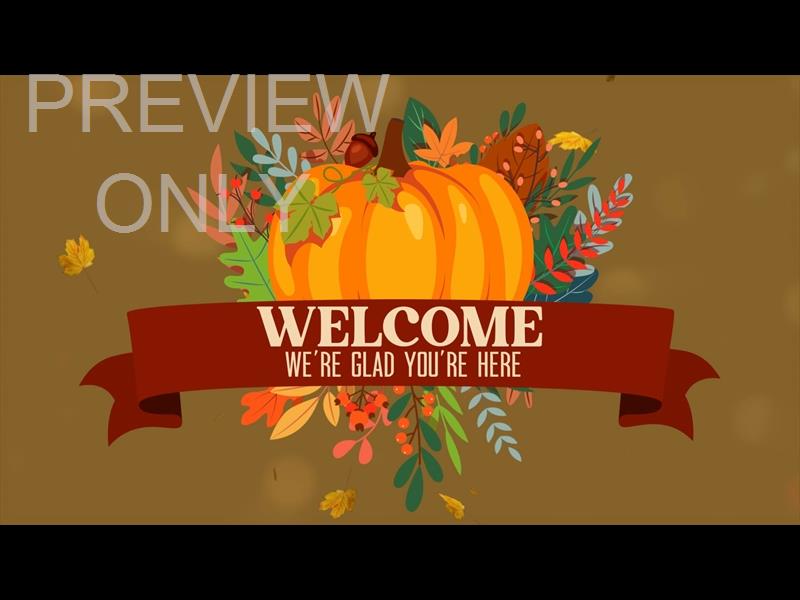 Fall Volume Two: Welcome Still | Church Visuals | WorshipHouse Media