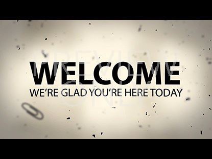 Living Sacrifice Welcome Still | Church Visuals | WorshipHouse Media