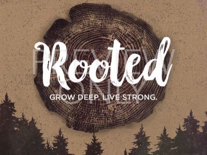 Rooted Title Slide | Church Visuals | WorshipHouse Media