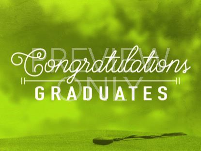 Congratulations Graduates Title Green | Centerline New Media | Playback ...