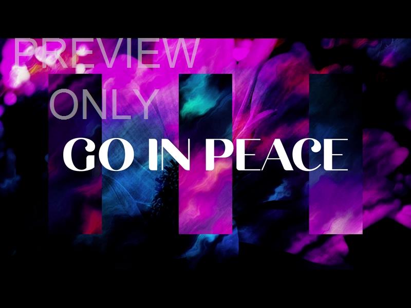 Painted Flowers Go In Peace Still | Centerline New Media | WorshipHouse ...