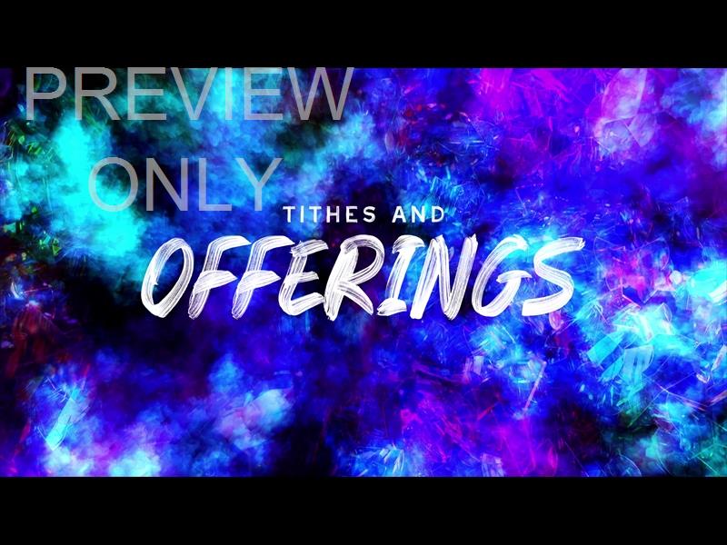 Vivid Light Tithes And Offerings | Centerline New Media | WorshipHouse ...