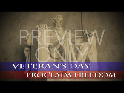 Proclaim Freedom Lincoln Veterans Still | Creation Power Media ...