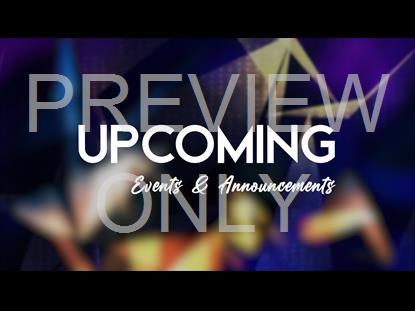 Welcome Reflections Announcements | Creation Power Media | WorshipHouse ...