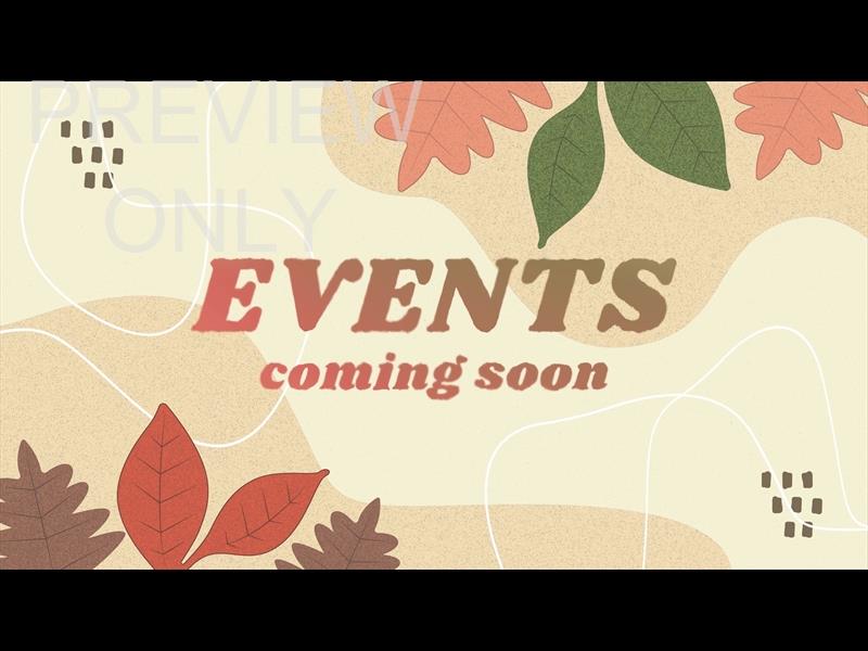 Fall Leaves Events Still | Cody Duck | WorshipHouse Media
