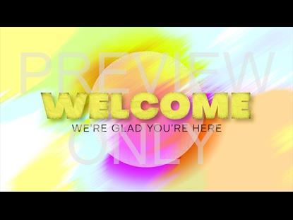 Colorific Easter Welcome Graphic | Freebridge Media | WorshipHouse Media