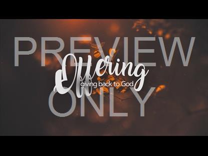 Elegant Fall Offering Graphic | Freebridge Media | WorshipHouse Media