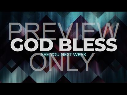 Geometric God Bless Graphic | Freebridge Media | WorshipHouse Media
