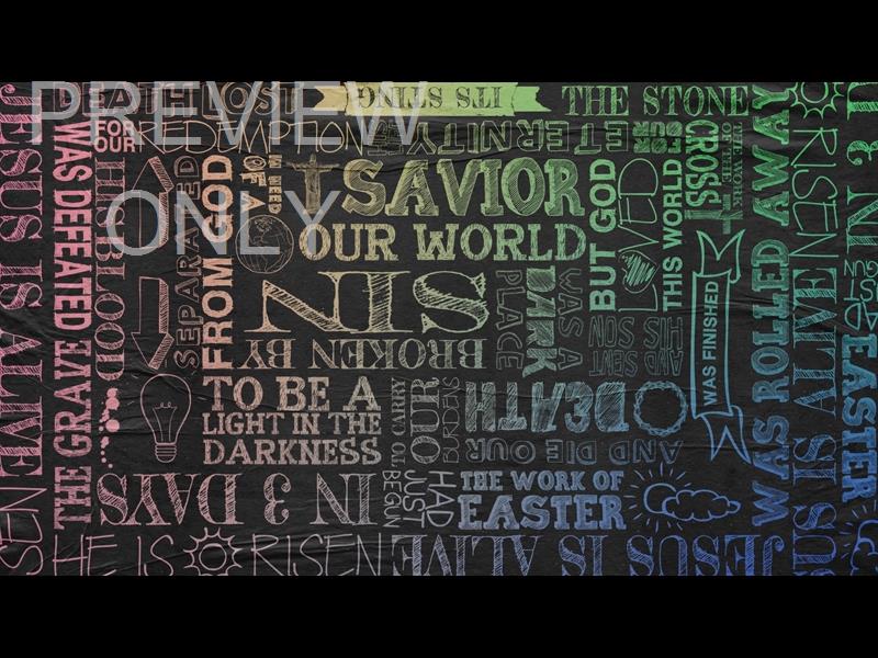 Handwritten Easter Service Pack | Freebridge Media | WorshipHouse Media