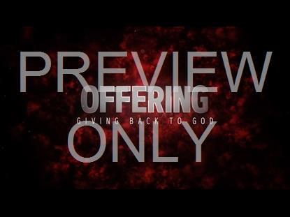 Holy Week Offering Graphic | Freebridge Media | WorshipHouse Media