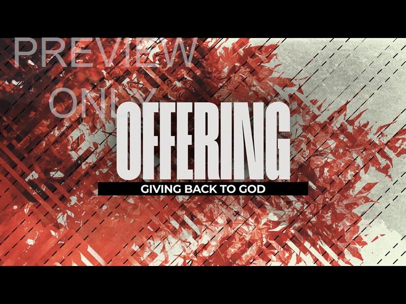 This Autumn Offering Graphic | Freebridge Media | WorshipHouse Media