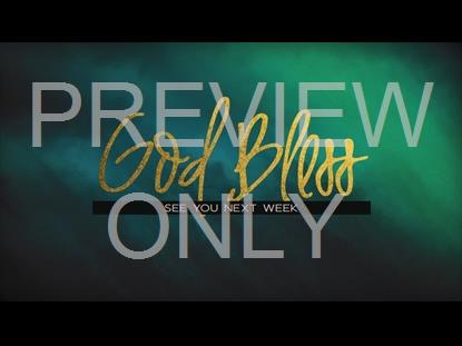 Vibrant Winter God Bless Graphic | Freebridge Media | WorshipHouse Media