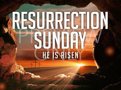 resurrection easter powerpoint backgrounds