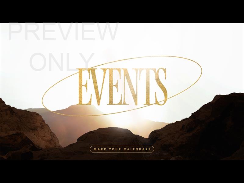 Canyon Gold Events Still | Igniter Media | WorshipHouse Media