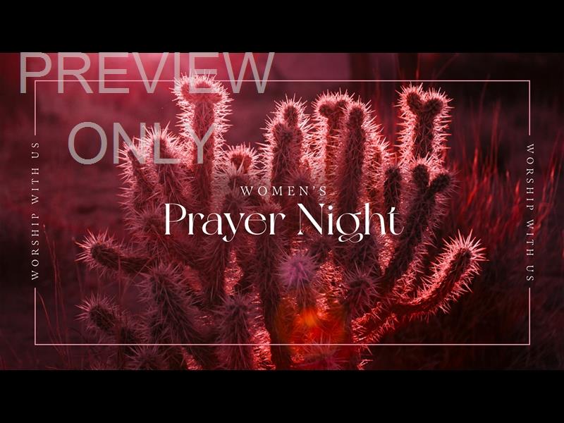 Desert Pink Womens's Prayer Night | Igniter Media | WorshipHouse Media