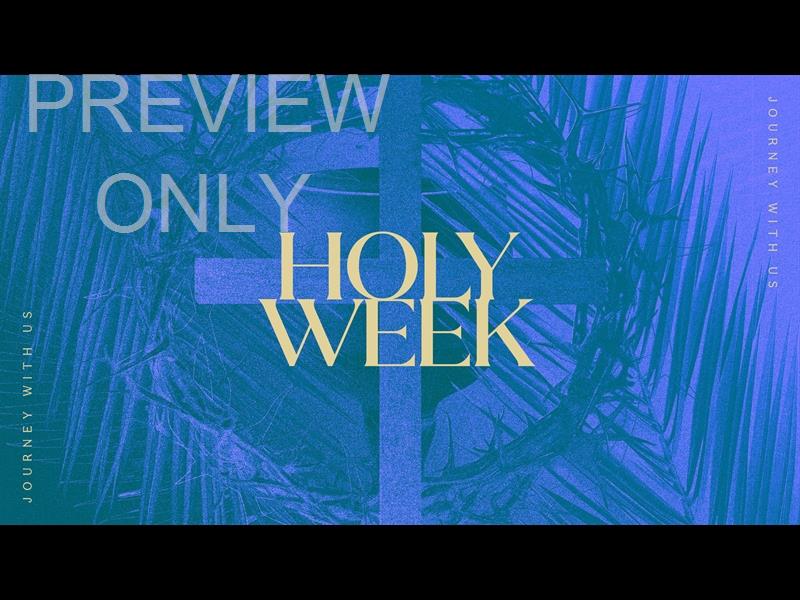 Easter Colors Holy Week Title Still | Igniter Media | WorshipHouse Media