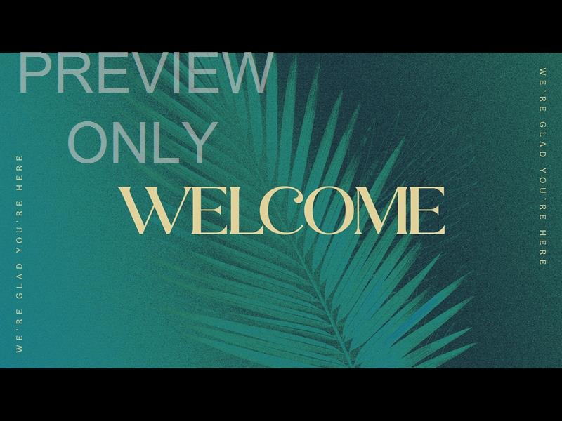 Easter Colors Palm Sunday Welcome Title Still | Igniter Media ...