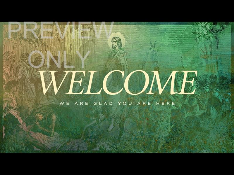 Easter Etching - Palm Sunday Welcome Title Still | Igniter Media ...