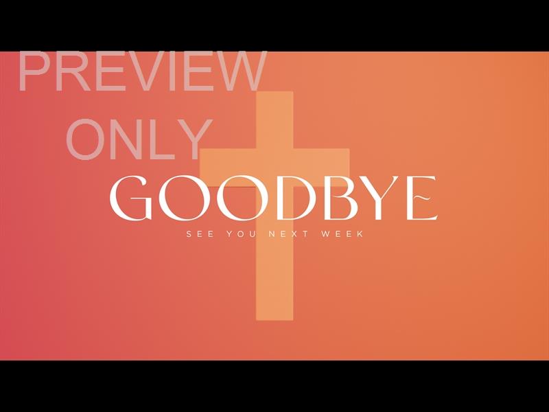 Easter Ink Goodbye Still | Igniter Media | WorshipHouse Media