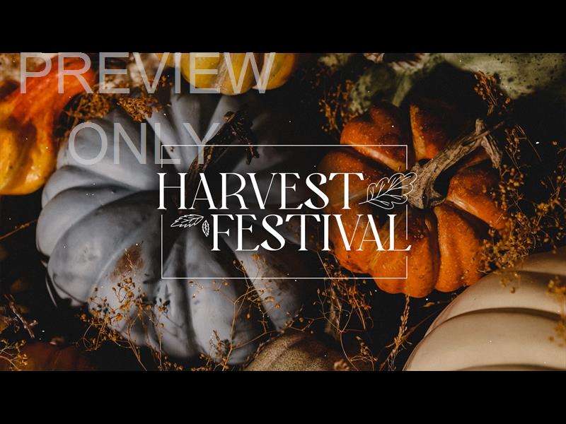 Fall Harvest Time Festival | Igniter Media | WorshipHouse Media