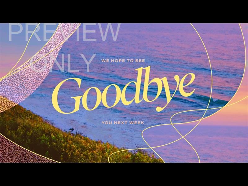 Sun Wave Goodbye Title Still | Igniter Media | WorshipHouse Media