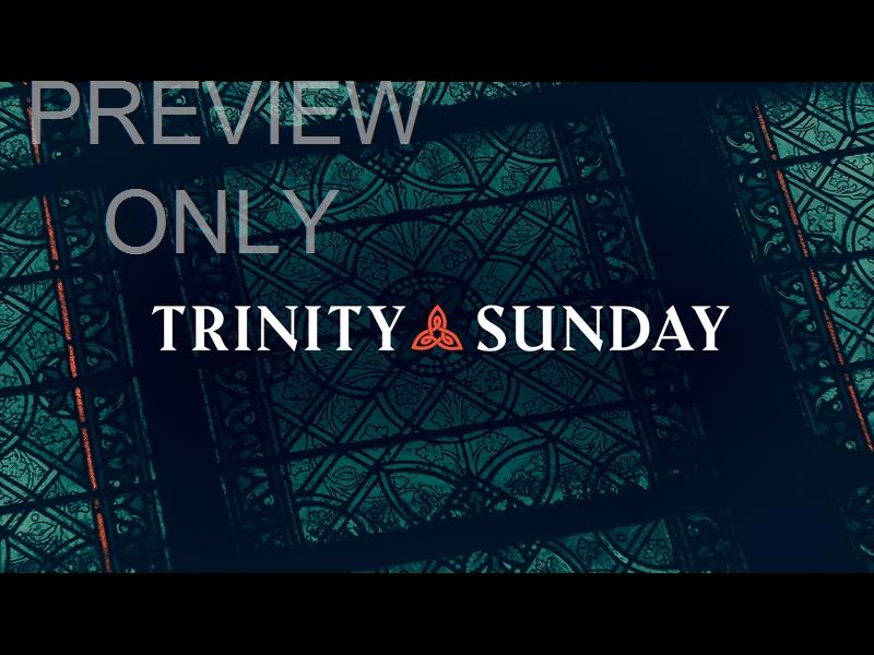 Trinity Sunday Title Slide | Igniter Media | WorshipHouse Media