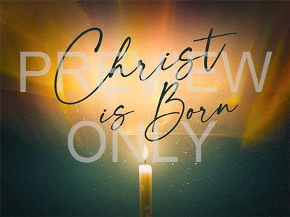 Advent Light Christ Is Born Still | Life Scribe Media | WorshipHouse Media