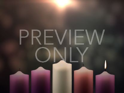 Advent Candles Hope Week 1 | Life Scribe Media | WorshipHouse Media