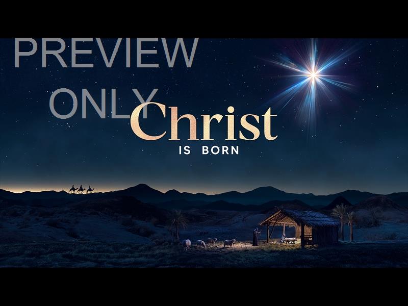 Christmas Promise Christ Is Born Still | Life Scribe Media ...