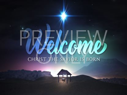 Christmas Savior Theme Pack | Life Scribe Media | WorshipHouse Media