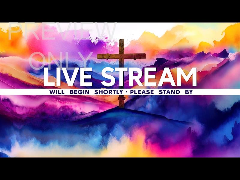 Easter Color Live Stream Still | Life Scribe Media | WorshipHouse Media