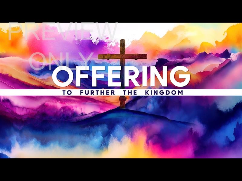 Easter Color Offering Still | Life Scribe Media | WorshipHouse Media