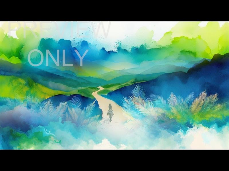 Easter Color Palm Sunday Still | Life Scribe Media | WorshipHouse Media