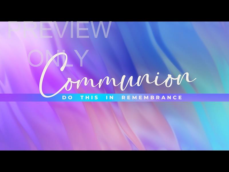 Prismatic Waves Communion Still | Life Scribe Media | WorshipHouse Media