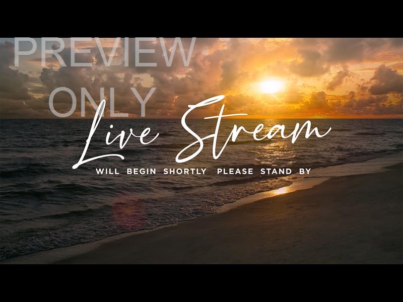 Sunset Beach Live Stream Still | Life Scribe Media | WorshipHouse Media