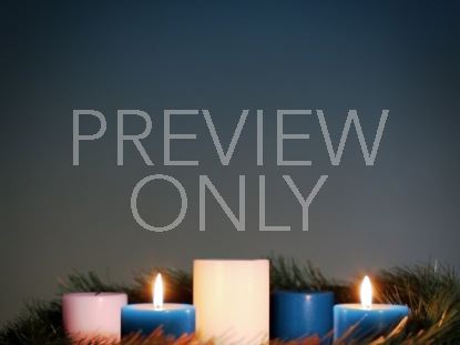 Advent Wreath Blue Week 2 | Motion Worship | WorshipHouse Media