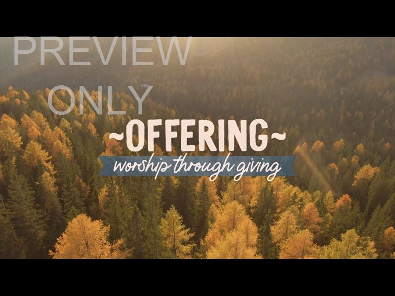 Epic Autumn Aerial Offering | Motion Worship | WorshipHouse Media