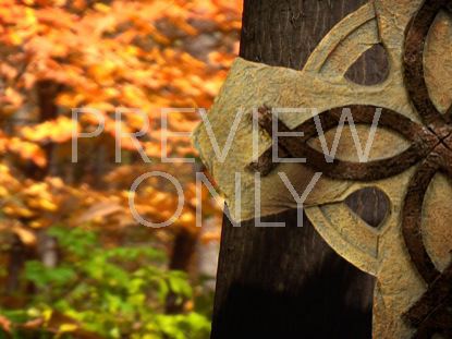 Fall Footage Celtic Cross | Motion Worship | WorshipHouse Media