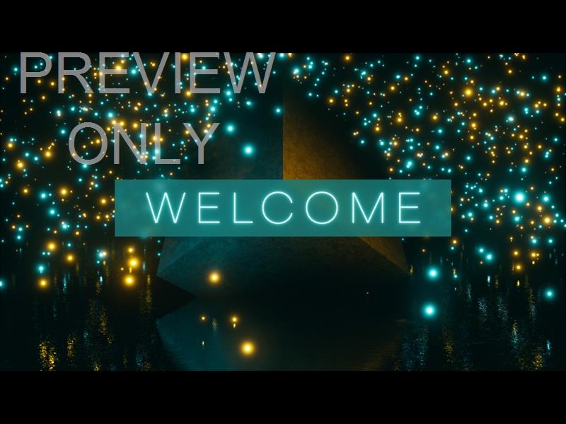 Fluorescent Welcome Still | Motion Worship | WorshipHouse Media