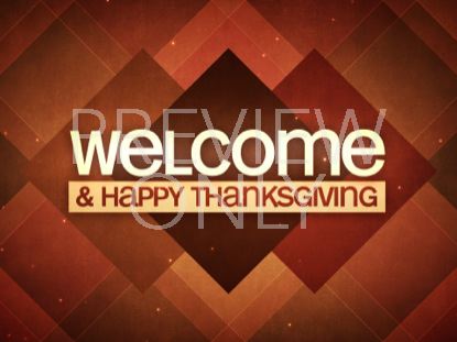 Plaid Patterns Thanksgiving Welcome | Motion Worship | WorshipHouse Media