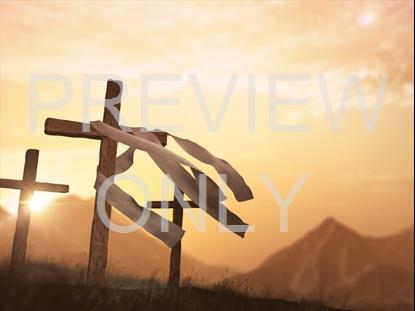 Resurrection Calvary Cloth Closeup | Motion Worship | WorshipHouse Media