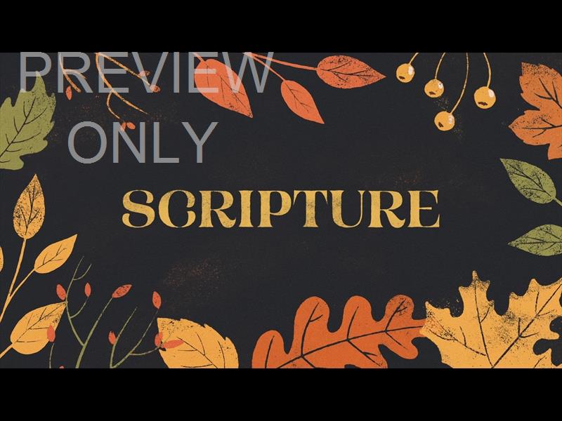 Fall Pictures With Scripture