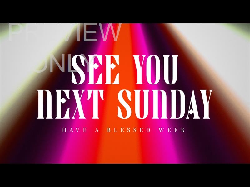 Radiant Colour See You Next Sunday Still | New Vision Media ...