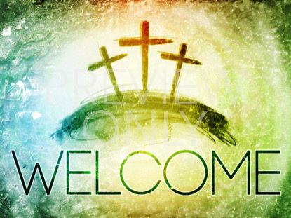 Colorful Crosses Welcome | Playback Media | WorshipHouse Media