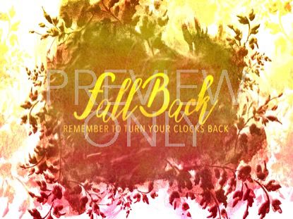 Fall Foliage Fall Back Still | Playback Media | WorshipHouse Media